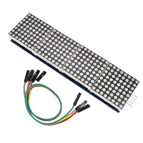 wireless notice board using esp8266 and matrix display