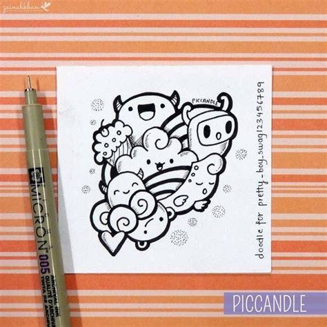 Piccandle Doodle Drawings Cute Doodle Art Doodle Art