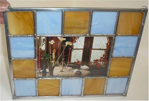 Building A Stained Glass Picture Frame