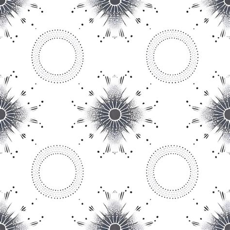Premium Vector Seamless Tile Pattern Of Abstract Space Textures On A