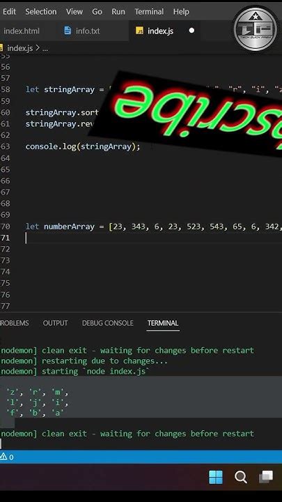 Sorting Array Of String And Number In Javascript Shorts Viral Shortsvideo Trending Youtube