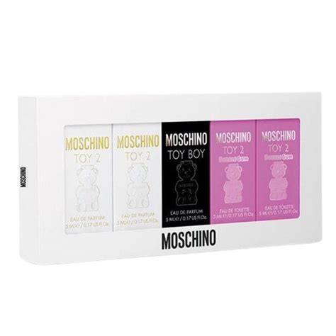 Set Mini 5 Piezas Moschino Toy 5 Ml Cazanova Cazanovaonline