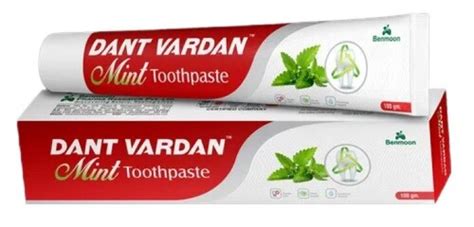 Mint Toothpaste 100 Grams Paste Cool Mint Flavor Gentle On Teeth