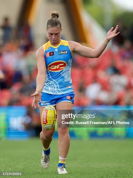 Charlie Rowbottom Of The Suns In Action During The 2023 Aflw Round 07