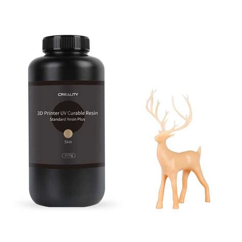 Creality Resin Plus Skin Flesh 1kg Standard Rigid Resin Plus For 3d