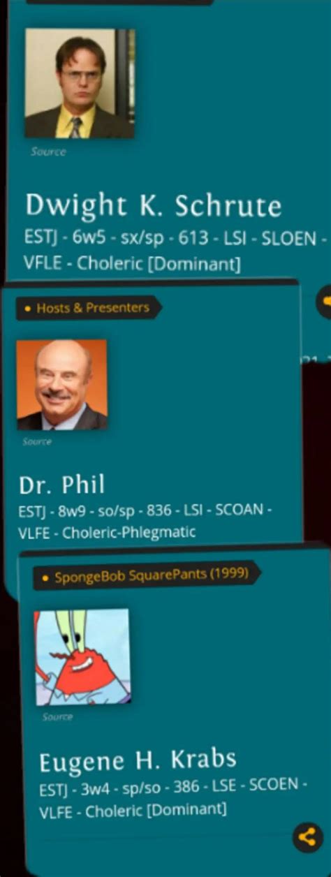 Discover More Like Mbti Estj Appreciation Post And Related Content Scrolller