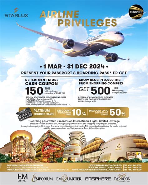 🌟 Privileges For Starlux International Starlux Airlines