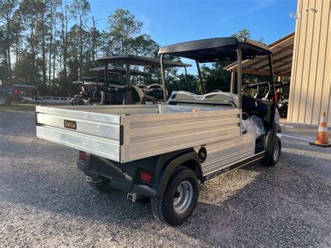 New 2026 Club Car Carryall 700 Gas Long Cargo Box Bright Blue 2536
