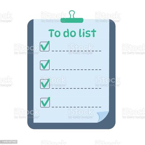 클립과 할 일 목록에 확인 표시가 있는 용지 시트 계획 사무실 비즈니스 작업 개념의 조직 의제 일정 플래너 체크리스트 노트북