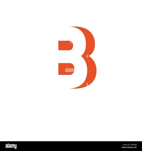 Modern and unique letter B initials logo design Stock Vector Image ...