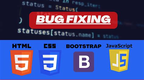 Fix Your Html Css Bootstrap And Javascript Bugs By M Abdullahiqbal Fiverr