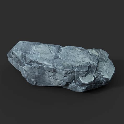 3d 8 Low Poly Pbr Gray Rock Ultra Hd 16k Texture Turbosquid 2162656