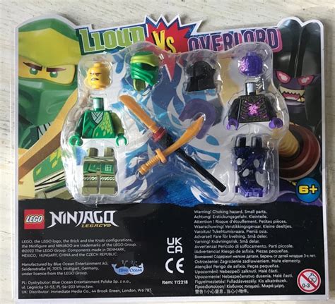 Figurine Lego Minifigure Polybag Ninjago Lloyd Vs Overlord Duo Pack Eur Picclick Fr