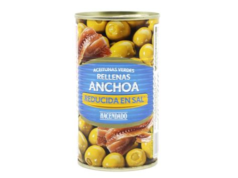 Olivy s ančovičkou a nízkým obsahem soli 350g - Lo Bueno