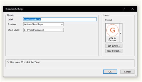 Hyperlinking A Sectionelevation Line Architecture Vectorworks