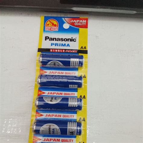 Jual Batre Panasonic A2 Biru Harga Untuk 2pcs Shopee Indonesia