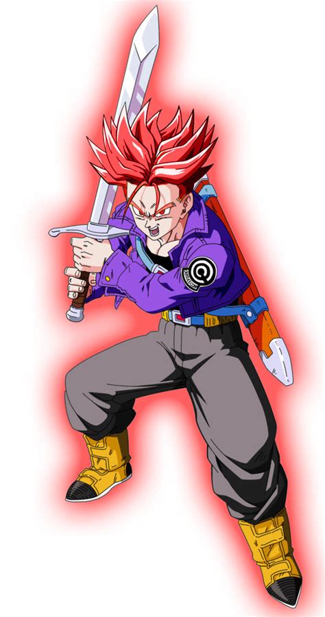 Trunks SSJG By WolfKid On DeviantArt Trunks SSJG By WolfKid On DeviantArt