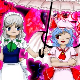 Sakuya And Remilia ~ Zun Style By Yunarukami44 On Newgrounds