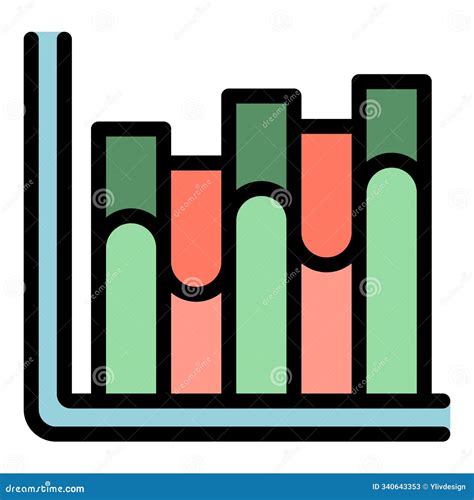 Colorful Bar Graph Showing Market Trends And Data Analysis Stock Illustration Illustration Of