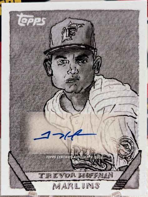 Trevor Hoffman Grayscale Filter 81a Prices 2025 Topps Shoebox