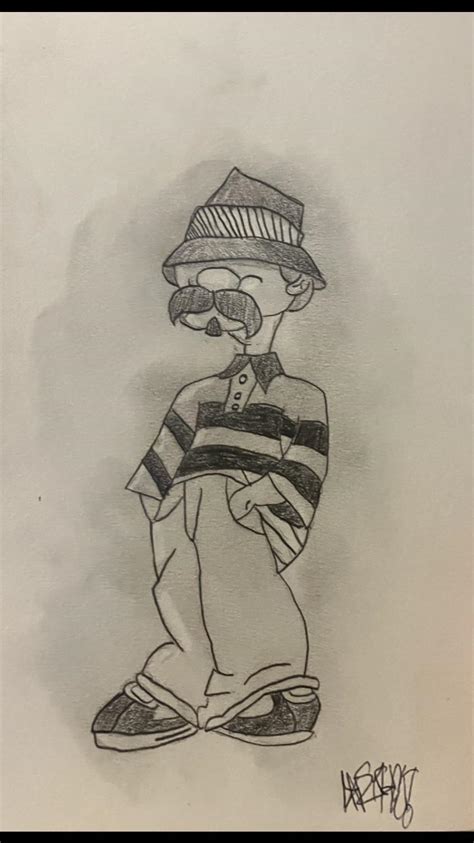 Easy Cholo Drawings