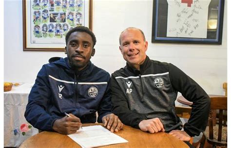 Ben Acquaye Signs Contract With Afc Rushden And Diamonds Afc Rushden And Diamonds