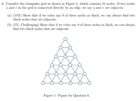 Solved Consider The Triangular Grid As Shown In Figure Chegg