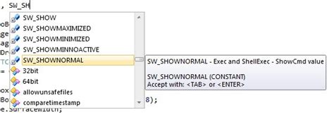 C How To Implement Visual Studio 2017 Intellisense Filtering