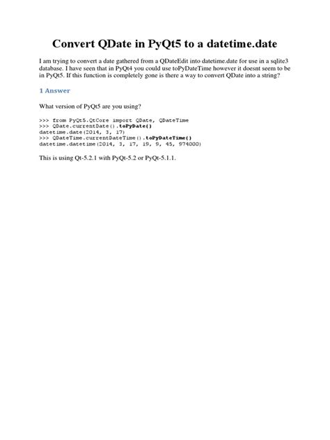 convert qdate in pyqt5 to a datetime date pdf pdf