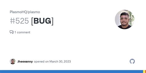 Bug · Issue 525 · Plasmohqplasmo · Github