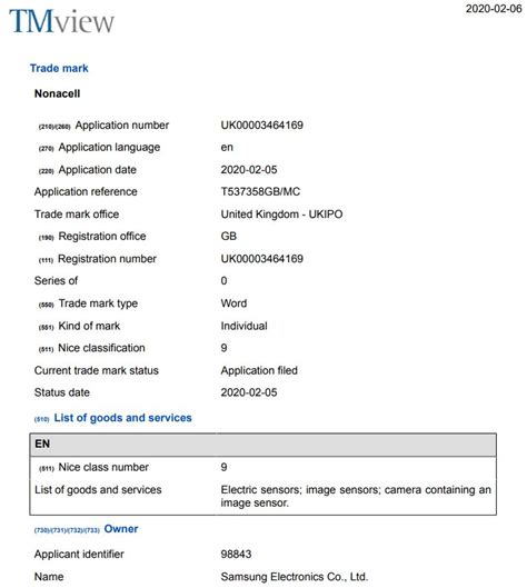 Image Sensors World Samsung Registers Nonacell Trademark Speculated To Be Tetracell Extension