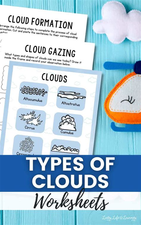Types Of Clouds Worksheet