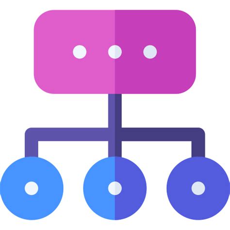 Database Basic Rounded Flat Icon