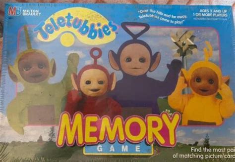 Teletubbies Memory Game Vintage Picture Card Game 1999 Complete