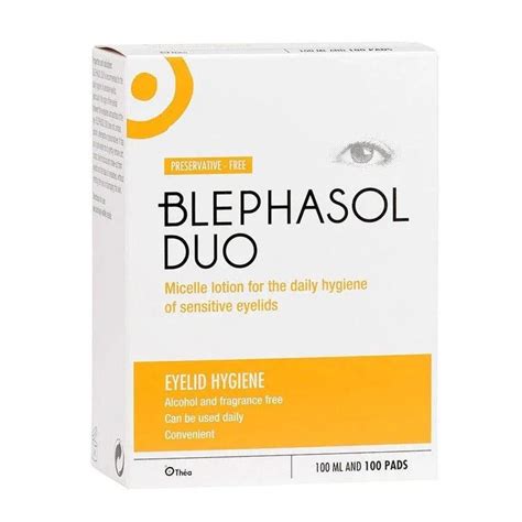 Blephasol Duo 100ml And 100 Cotton Pads Easymeds Pharmacy