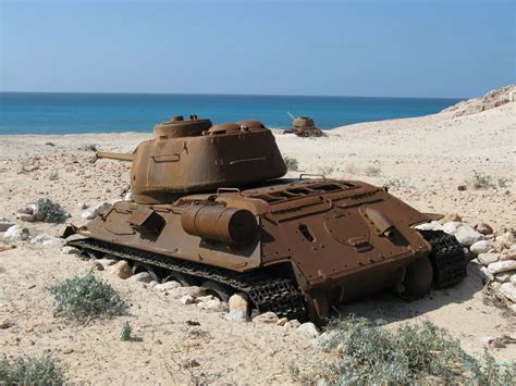 Tanks Swallowed By Nature Look So Peaceful As If The War Never Happened