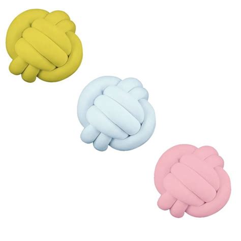 Kit 3 Almofadas De Nó Escandinavo Elo7 Produtos Especiais