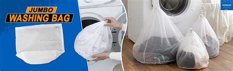 Freshdcart Fdca658 Jumbo Washing Bag Mesh Laundry Washing Bags Clothing