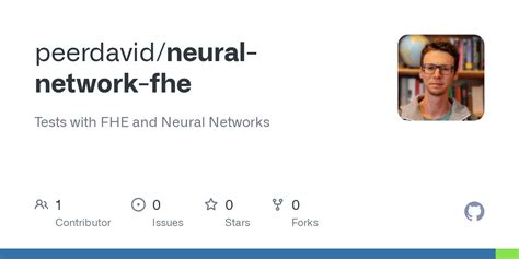 github peerdavid neural network fhe tests with fhe and neural networks