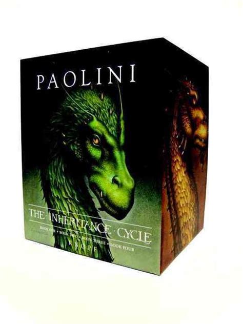 The Inheritance Cycle 4 Book Hard Cover Boxed Set Hardcover By Christopher Paolini New