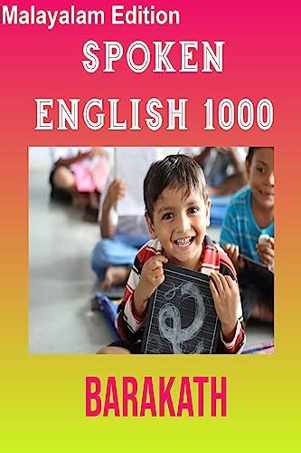 Spoken English 1000 Malayalam Edition Ebook Shahul Hameed Mohamed Barakath Kindle