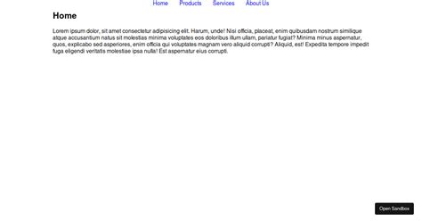 React Codesandbox React Codesandbox