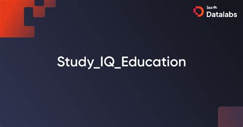 Study Iq Education An Edtech Bootstrapped Company Based Out Of New Delhi