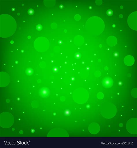 Circular Effects Green Background Royalty Free Vector Image