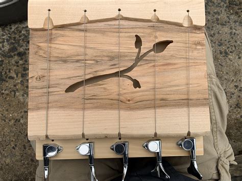 Strange Stringed Instrument I Made Woodworking