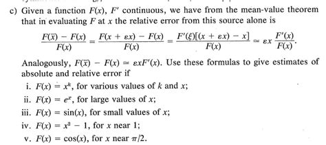 Solved C Given A Function F X F Continuous We Have From Chegg