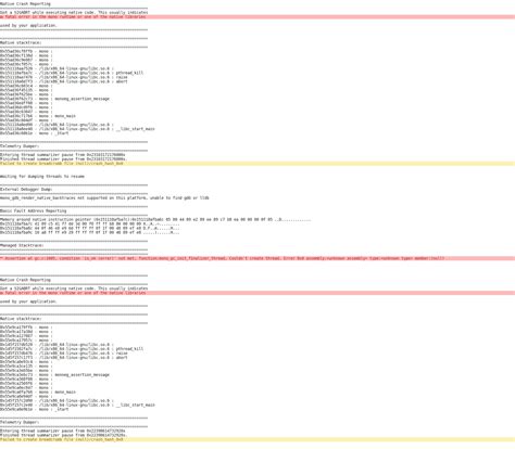 A Fatal Error In The Mono Runtime Or One Of The Native Libraries · Issue 5434 · Sonarrsonarr