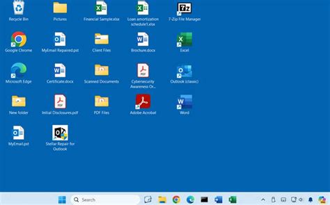 Computer Screen Icons Desktop
