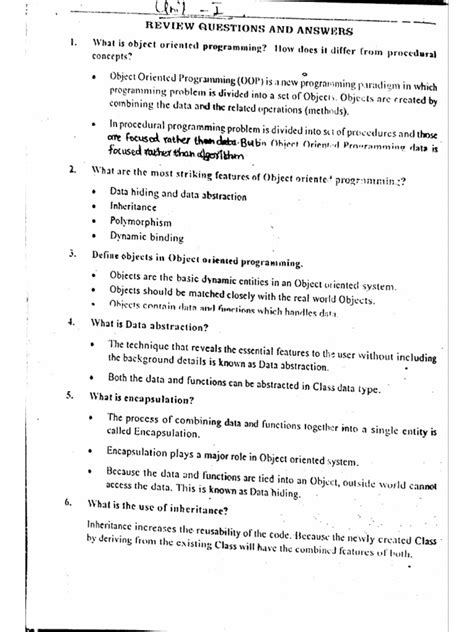 oops unit 1 2 two marks pdf