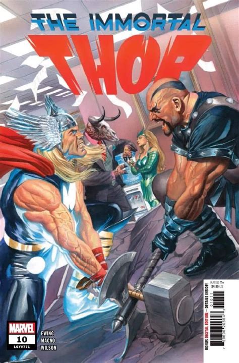 Alex Ross Thor Art Alex Ross Comics Thor Vs Hercules Immortal Thor